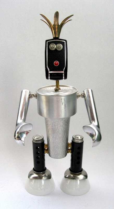 Brian Marshall’s Sculptures out of Scrap Materials | Amusing Planet